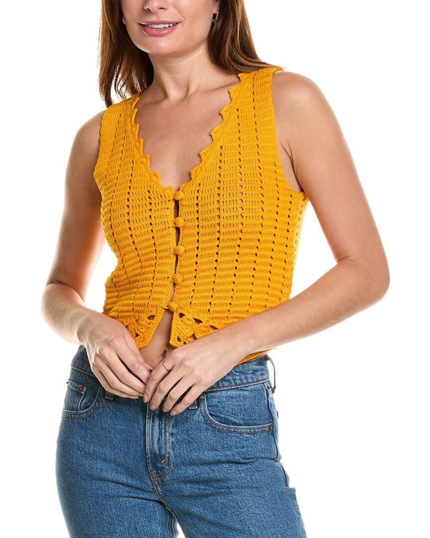 Mother The Best Of The Vest in Orange | Lyst