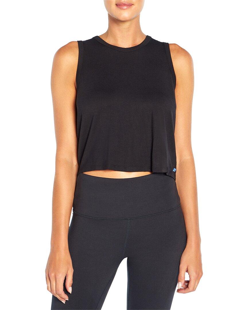 Lyst Marika Tek Blaze Lasercut Racerback Tank In Blue