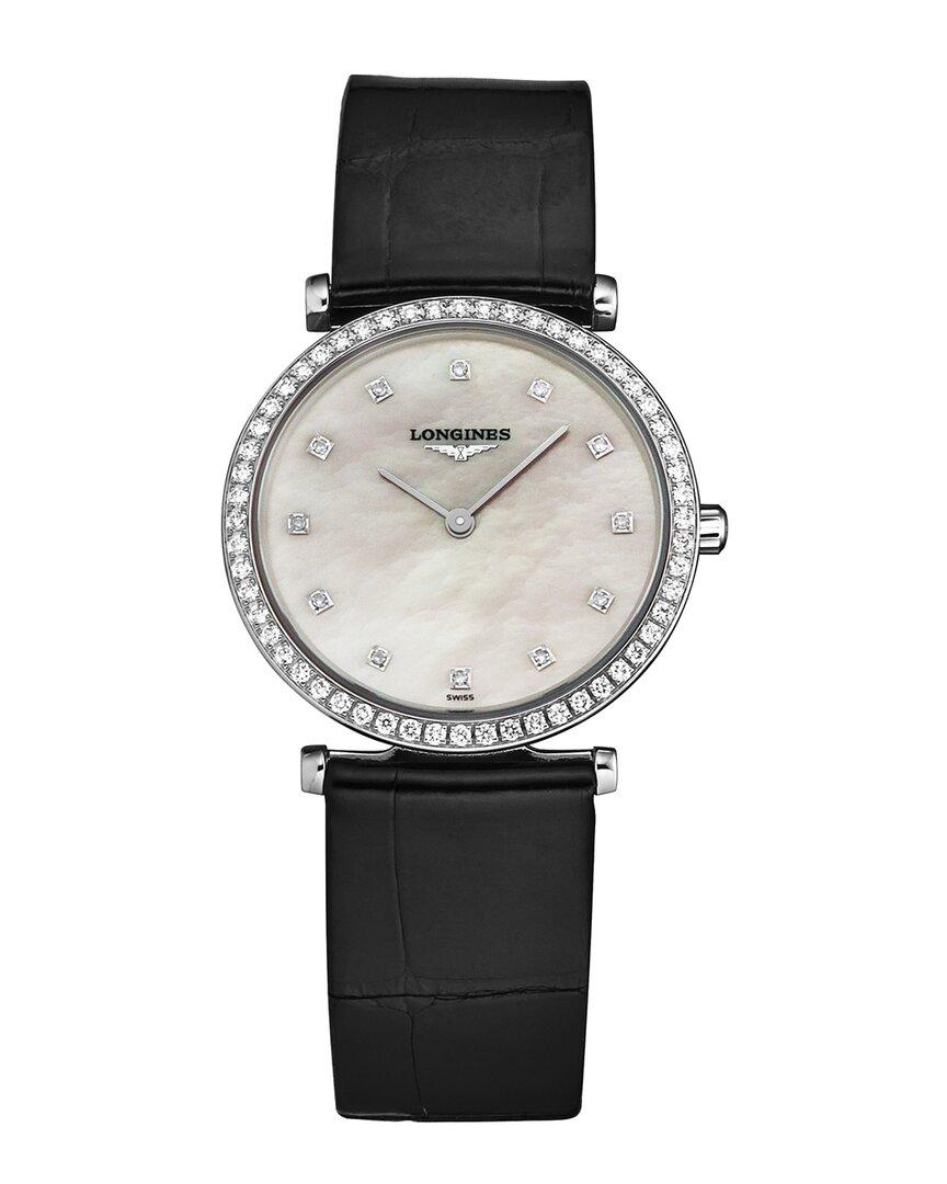 Longines Lagrande Diamond Watch, Circa 2020s in Gray | Lyst