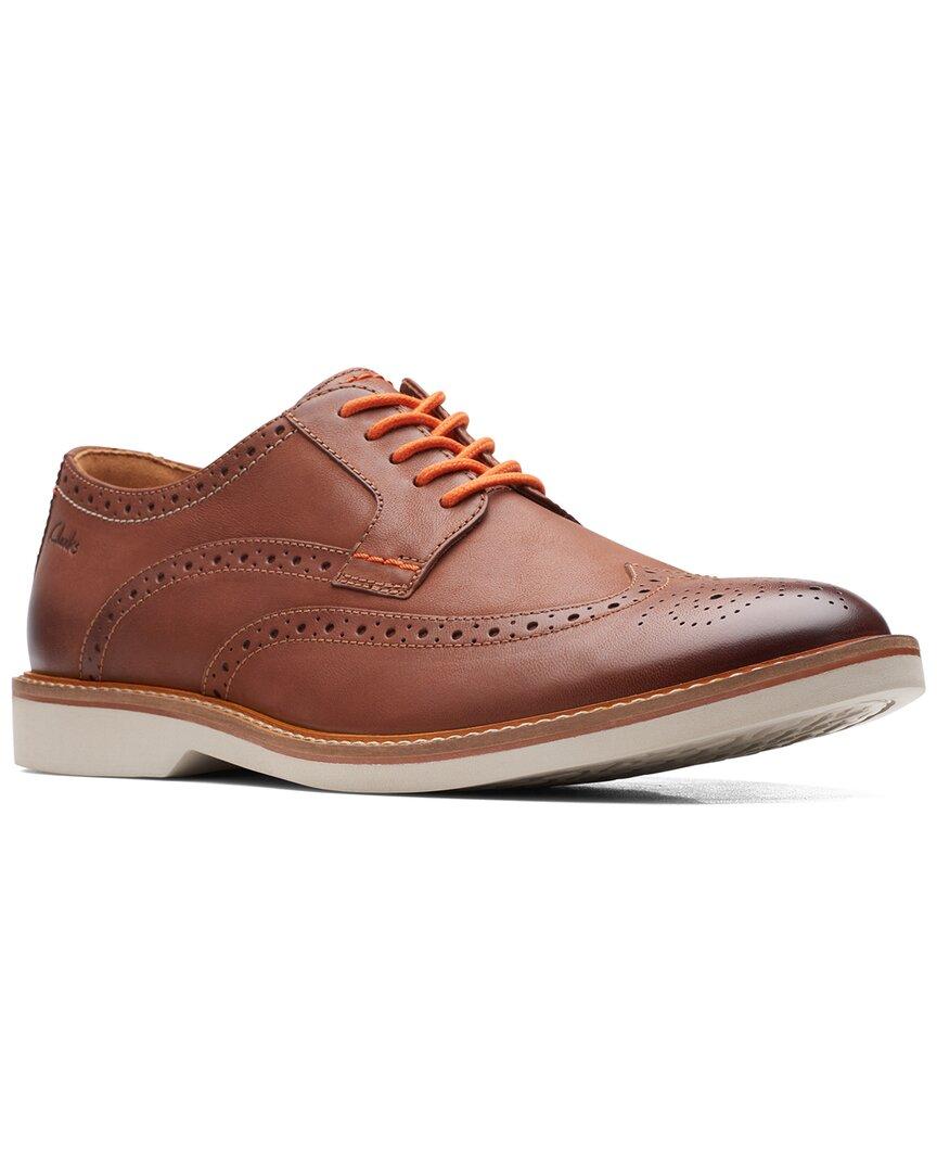 Clarks Atticus Limit Leather Oxford in Brown for Men | Lyst