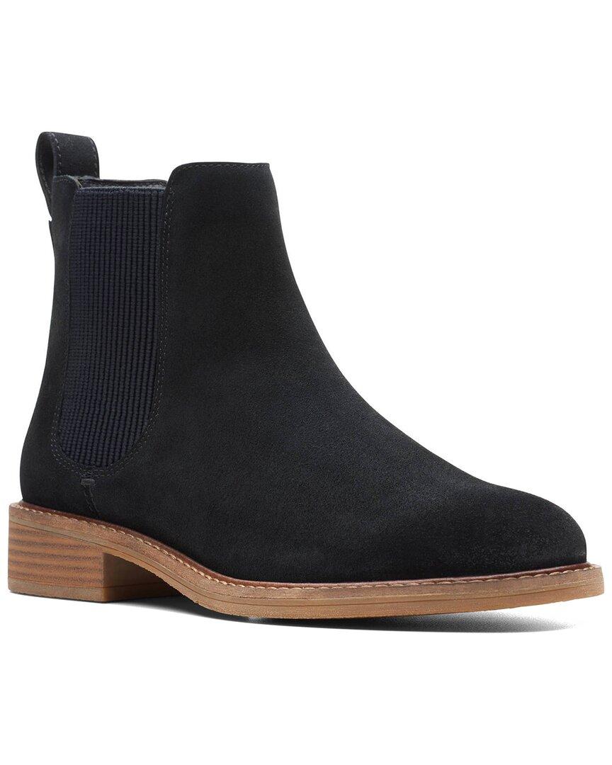 Clarks Cologne Arlo2 Suede Boot in Black | Lyst
