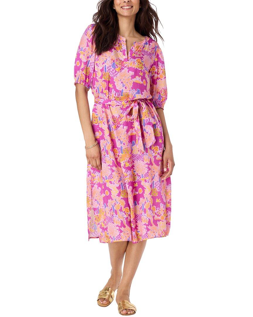 Roberta Roller Rabbit Genevieve Scenic Luca Caftan in Pink | Lyst