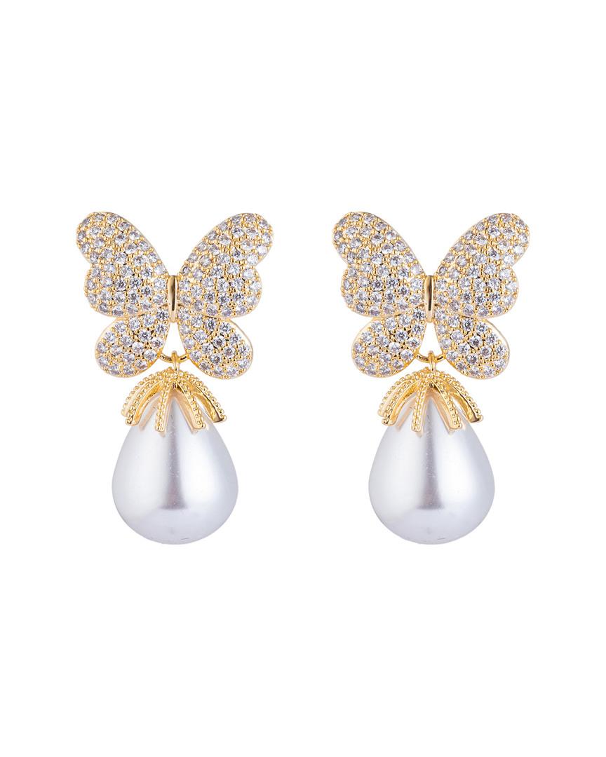Eye Candy La Eye Candy Los Angeles Luxe Collection Monarch Butterfly Cubic Zirconia Crystal Drop