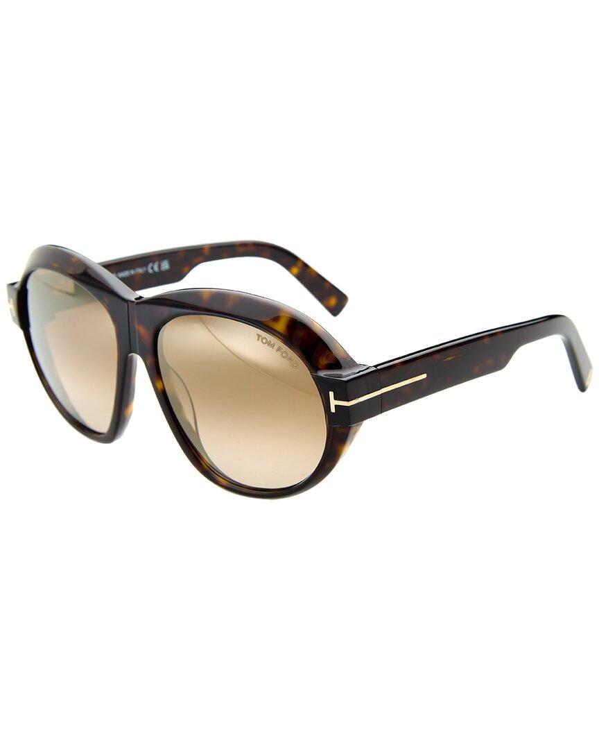 Tom Ford Inger 59Mm Sunglasses in Brown | Lyst UK