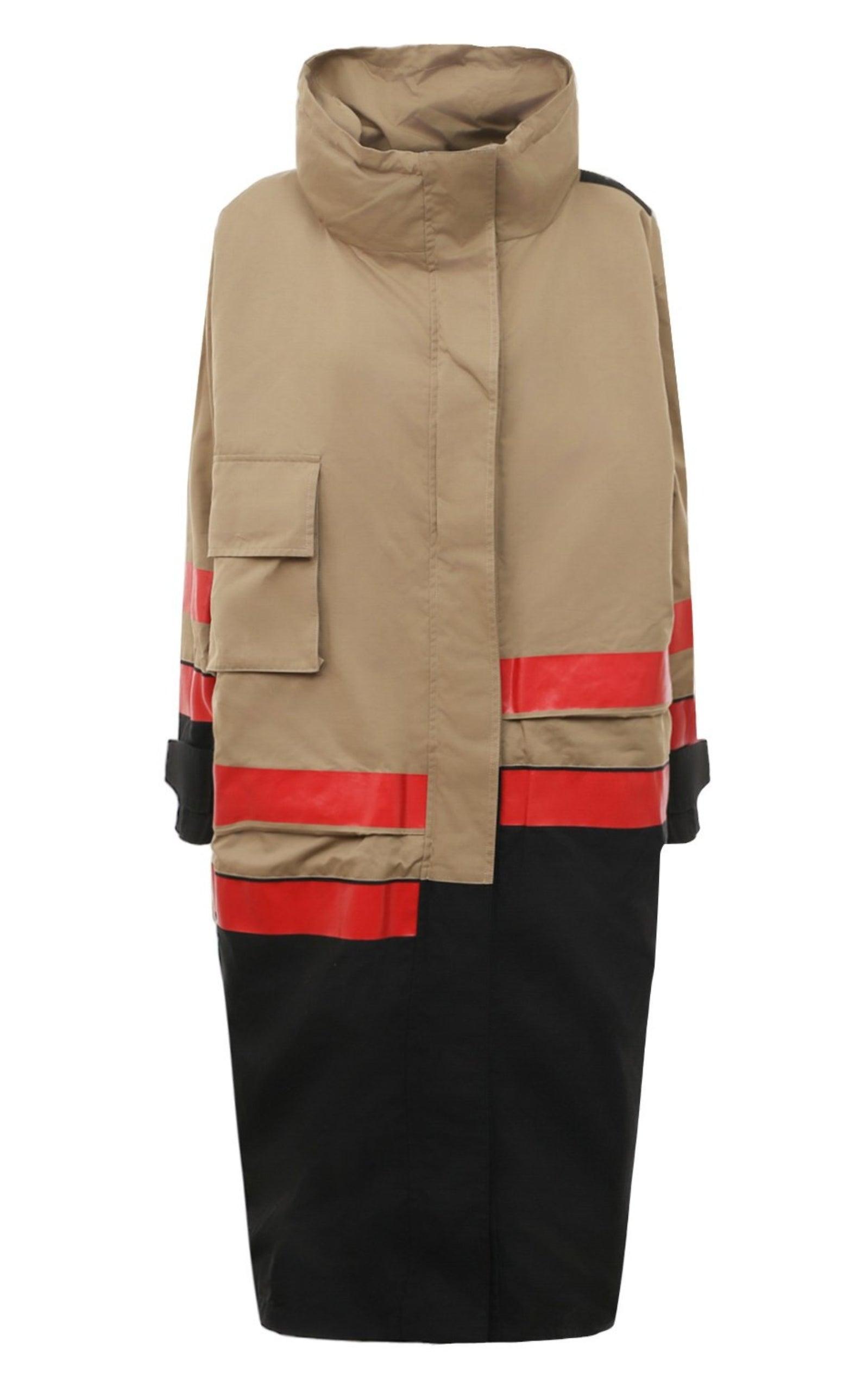 Gucci X Balenciaga The Hacker Technical Cotton Twill Parka in Orange | Lyst