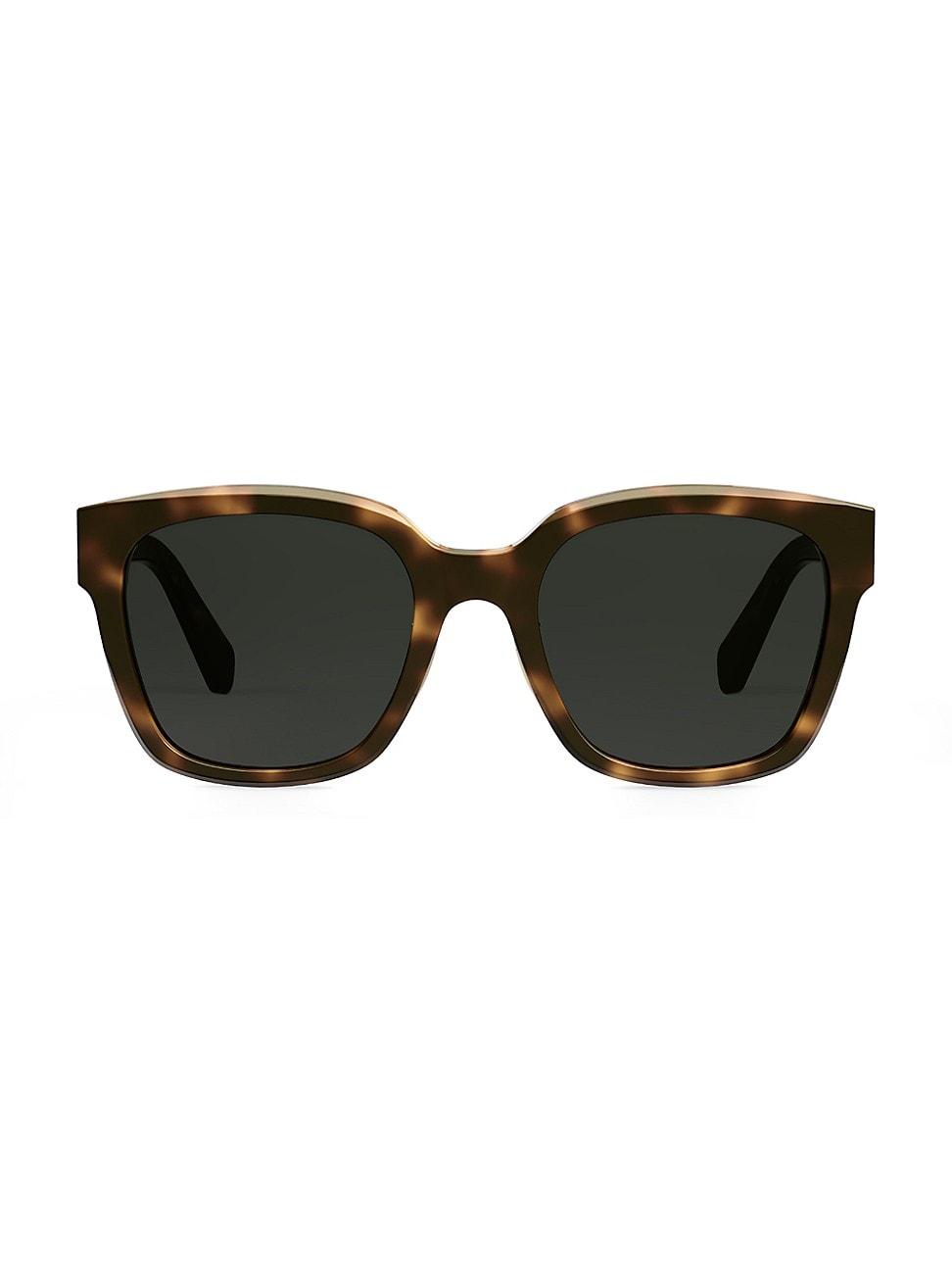 Celine Triomphe 55mm Square Sunglasses Lyst