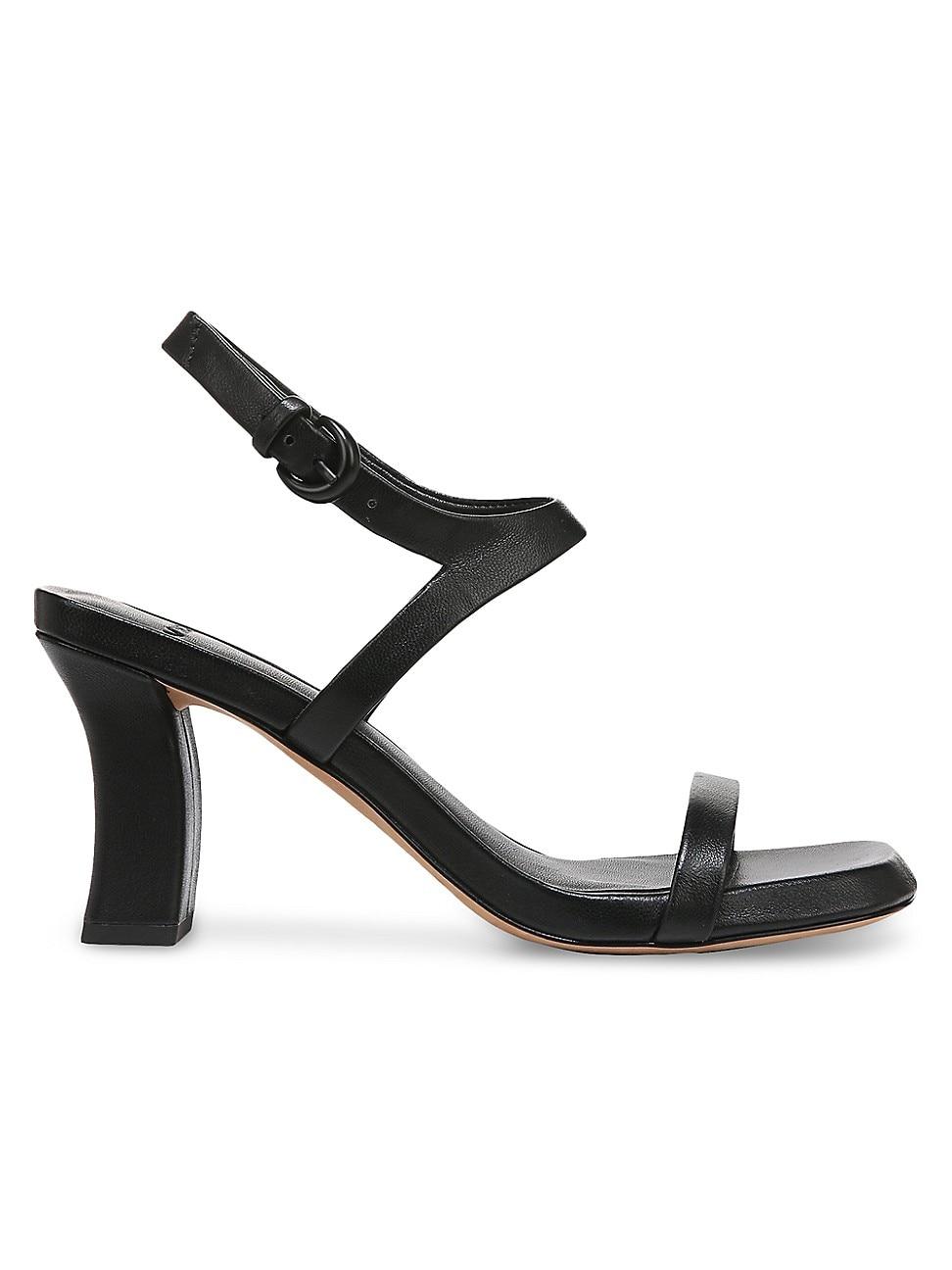 Vince Luella 85mm Strappy Leather Sandals In Black Lyst