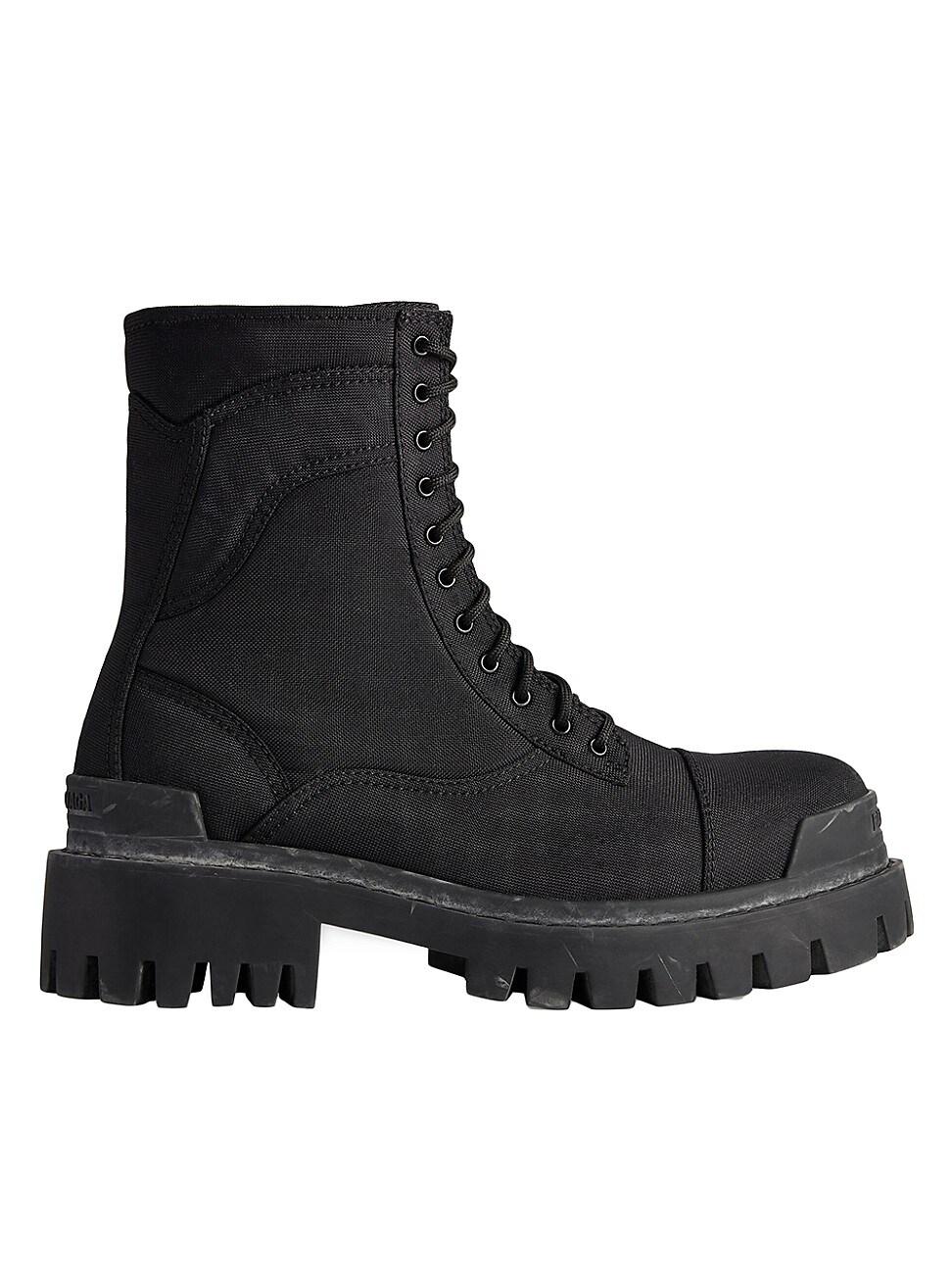 Balenciaga Combat Strike 20mm Boots in Black for Men | Lyst