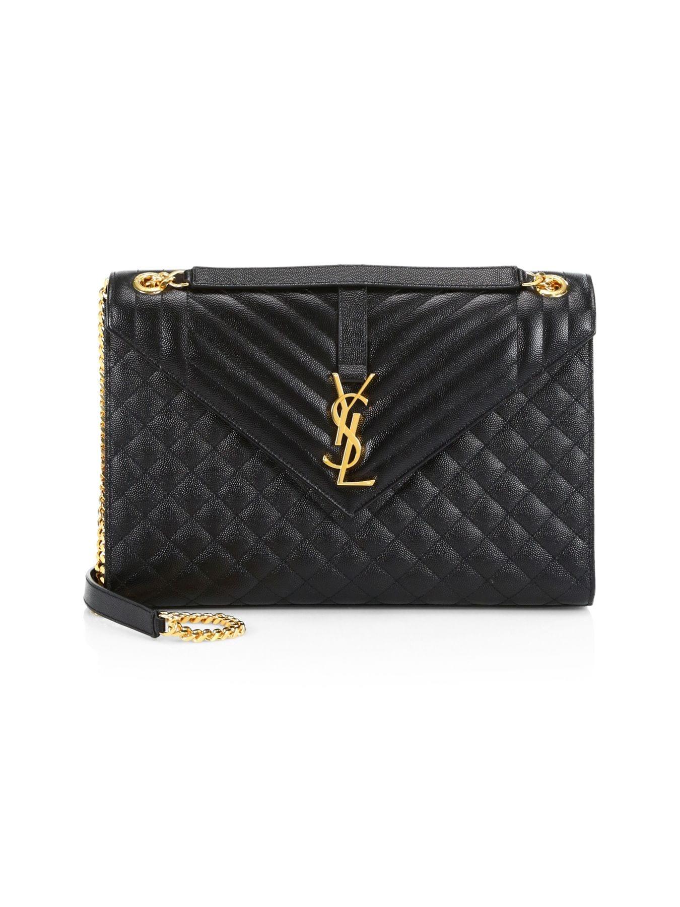Saint Laurent Monogram Envelope Shoulder Bag | Paul Smith