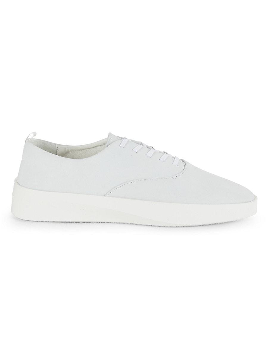 Wolf & Shepherd Cruise Low Top Suede Sneakers in White for Men | Lyst