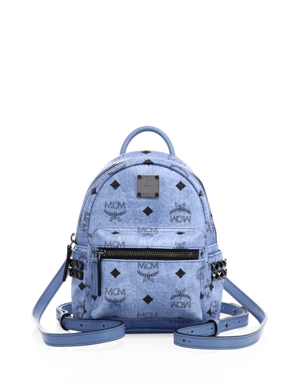 Mcm Backpack Denim Blue | IUCN Water