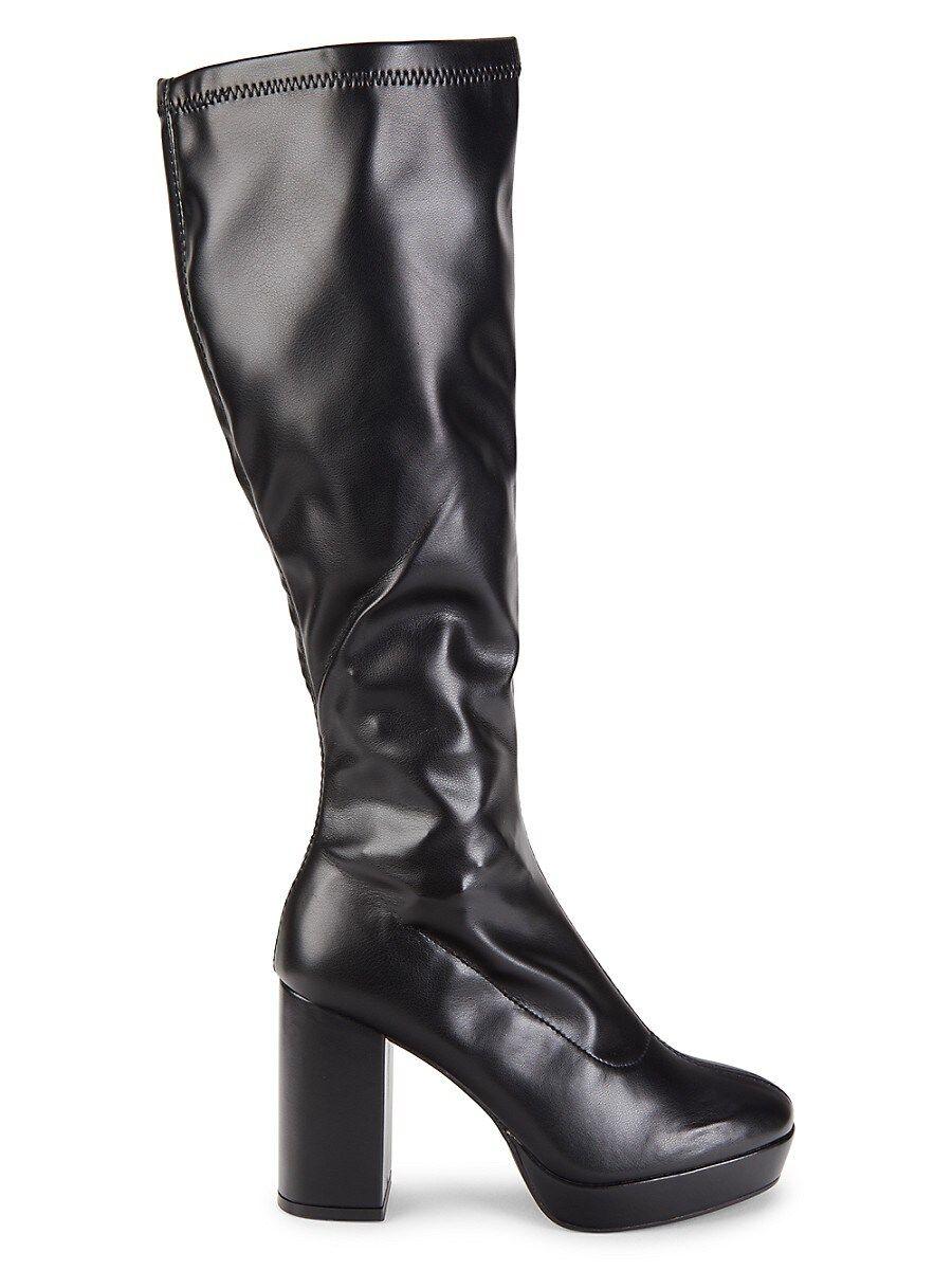 MIA Gavi Leather Tall Boots in Black | Lyst MIA Gavi Leather Tall Boots in Black | Lyst