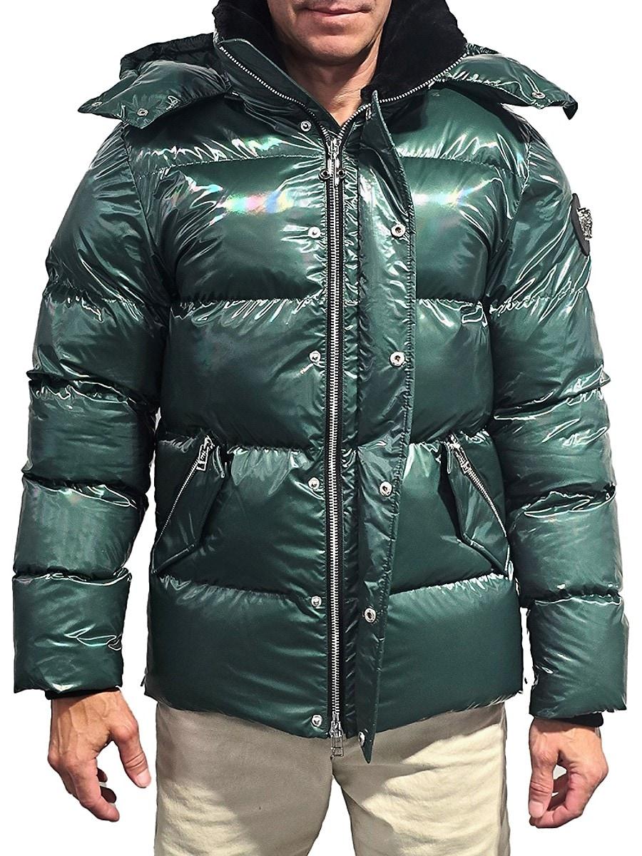 Woodpecker Bumnester Heavy Weight Puffer Jacket in Green for Men | Lyst