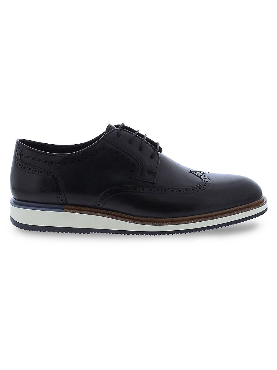 Penny Lane Baker Leather Brogues in Black for Men | Lyst