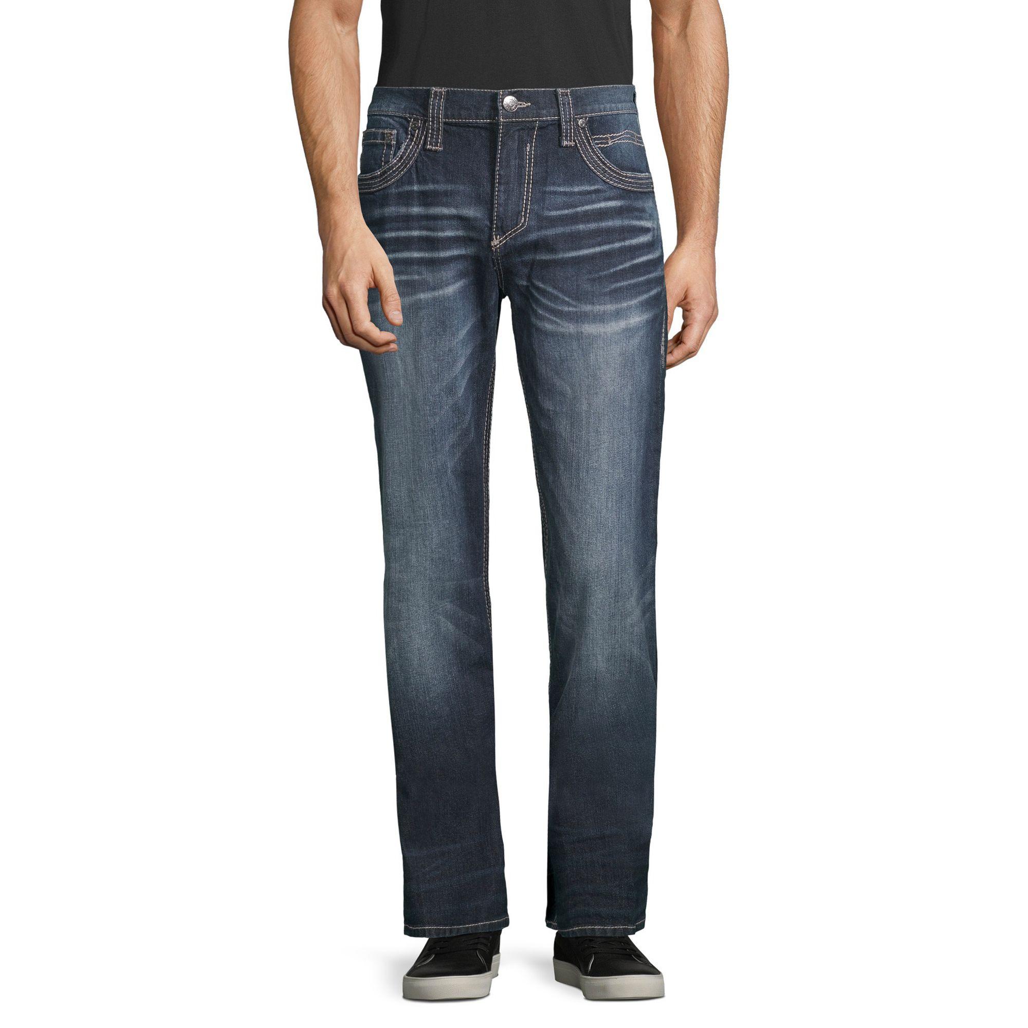 Affliction Denim Relaxed-fit Jeans in Blue for Men - Lyst