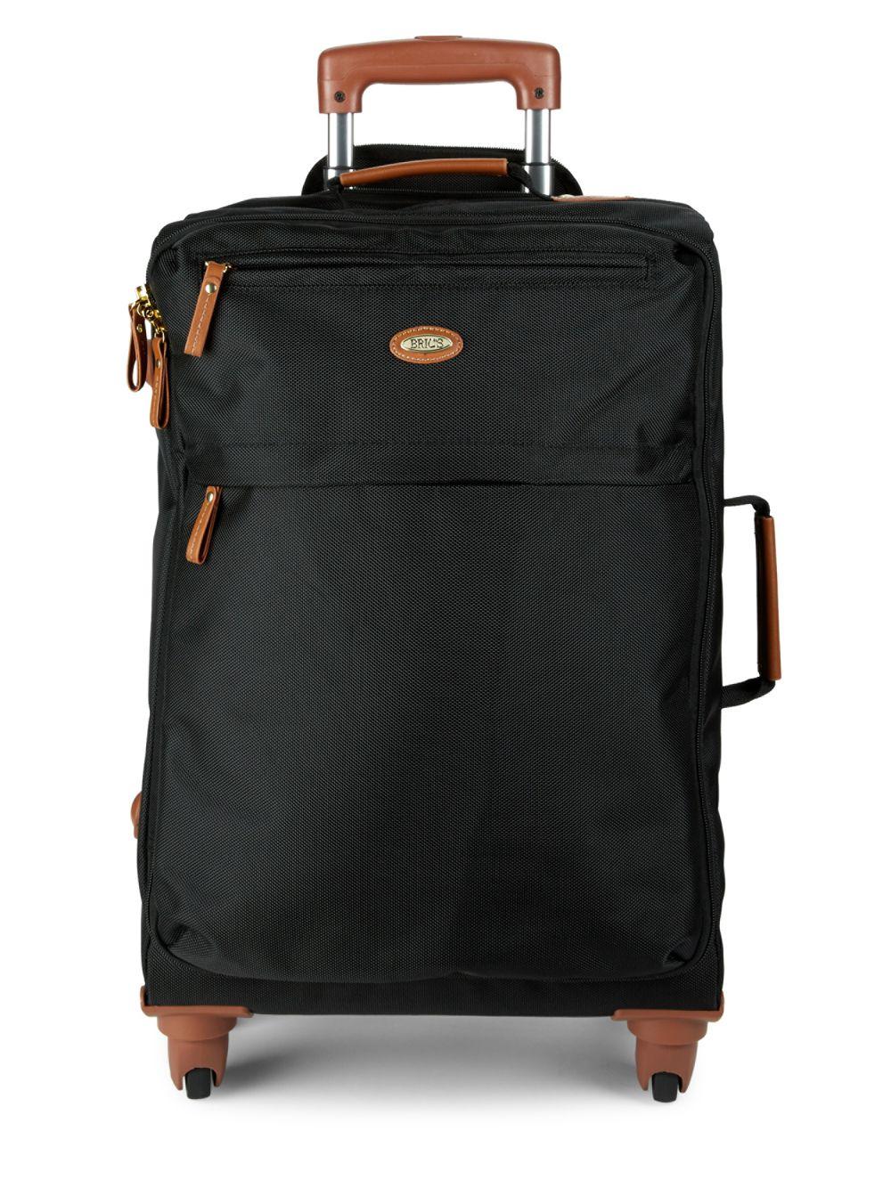 Bric's Synthetic Siena 21" Spinner Suitcase in Black for Men - Lyst