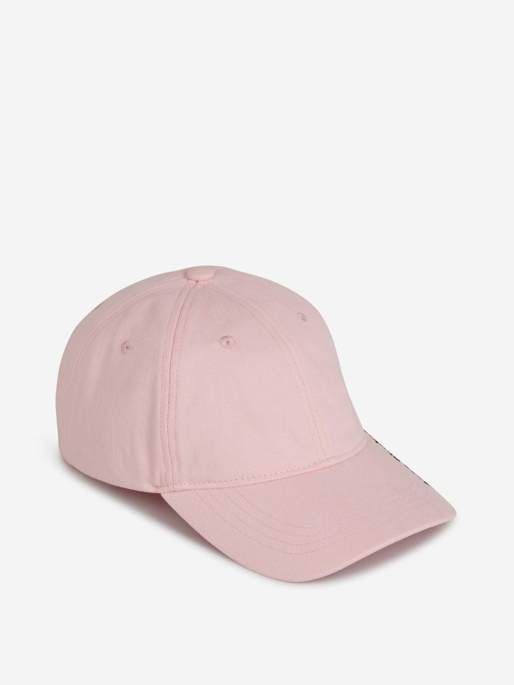 Acne Studios Cotton Logo Cap in Pink | Lyst UK