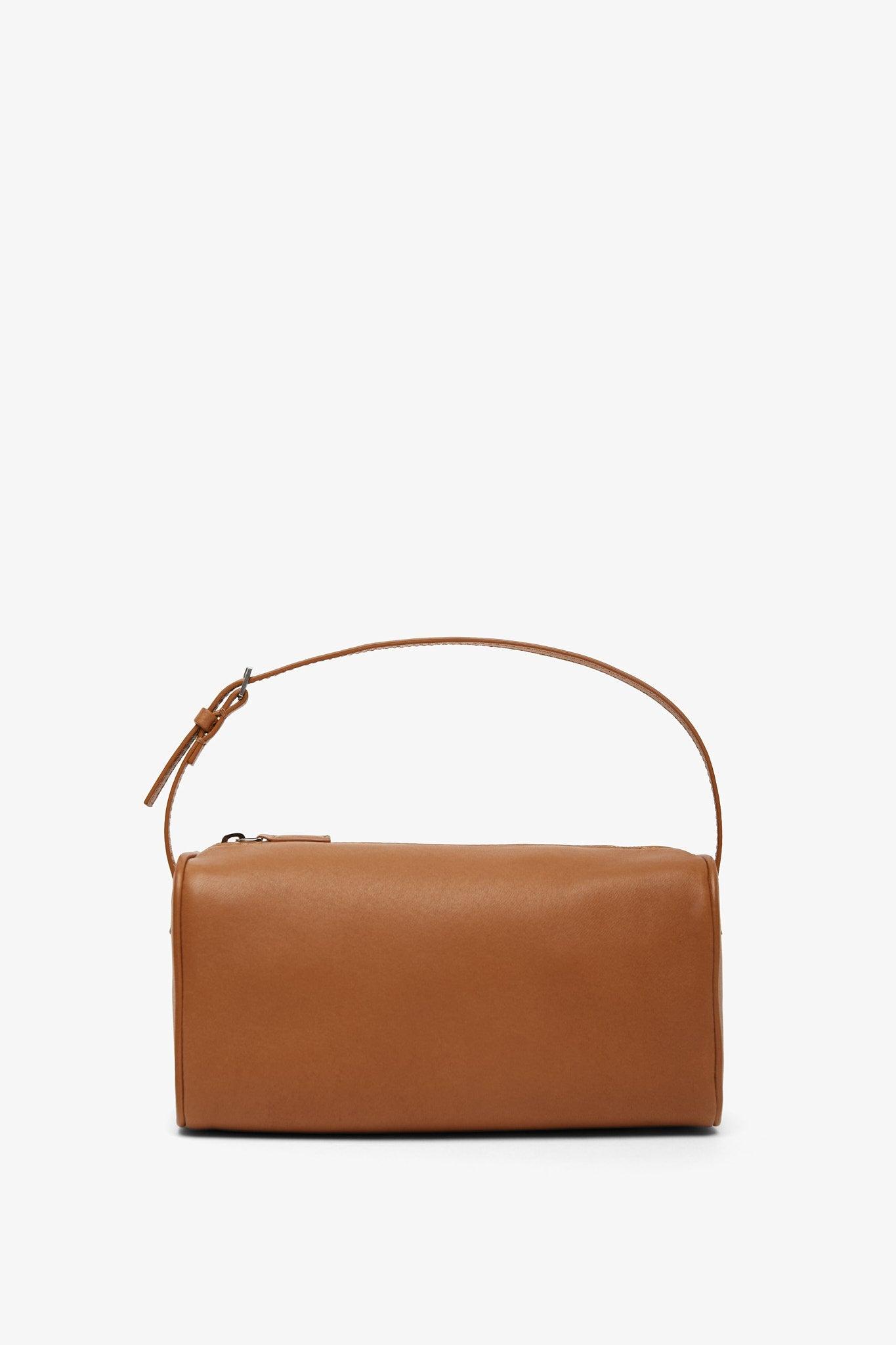 The Row 90's Bag Beige Leather Bag in Brown | Lyst
