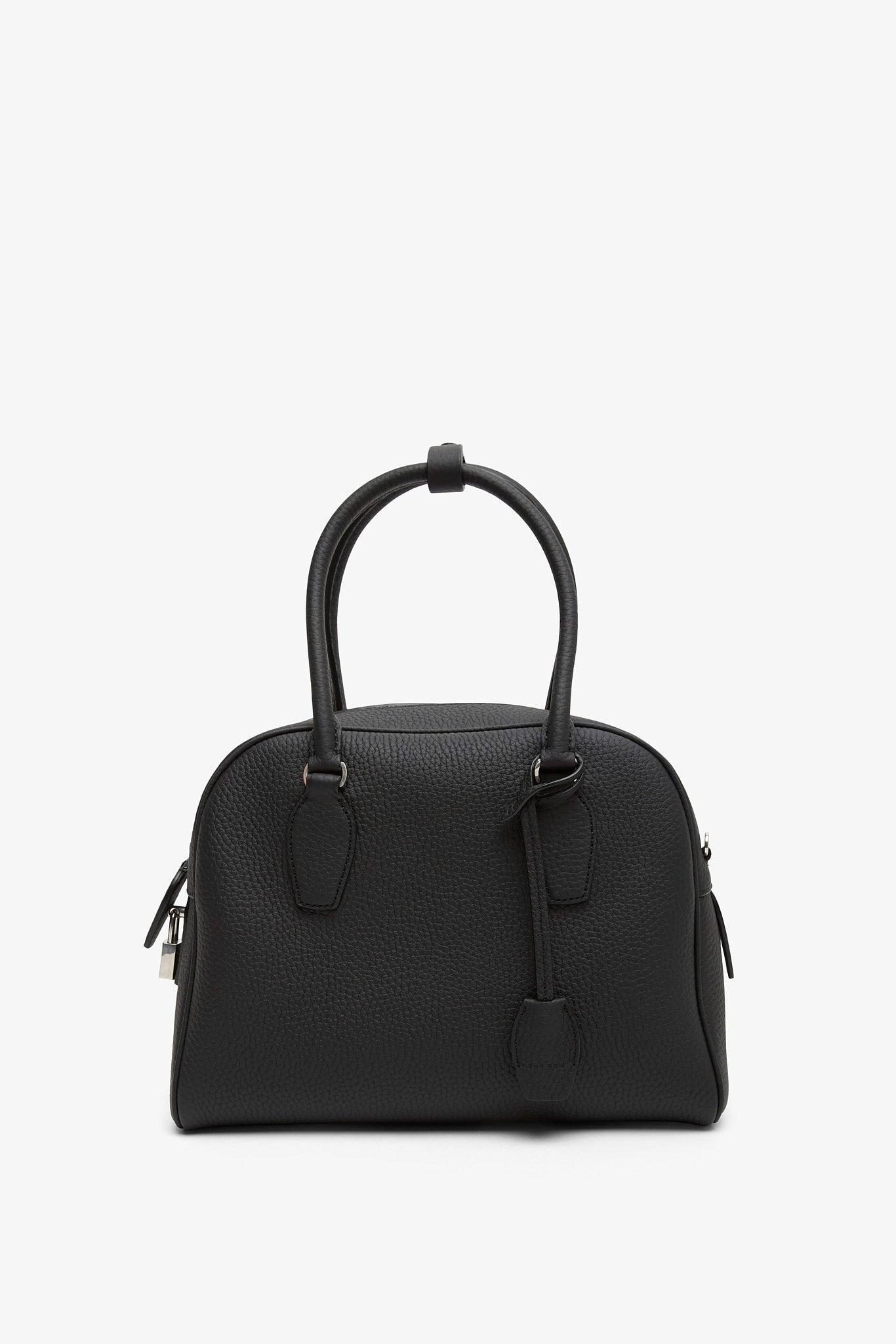 The Row India 10.00 Black Top Handle Bag | Lyst