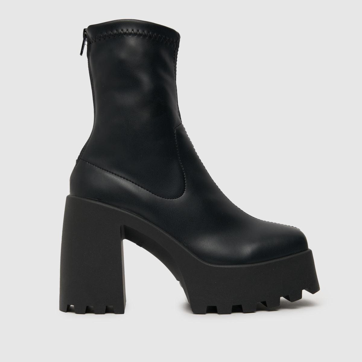 Schuh Women's Alvise Sock Platform Boots in Black | Lyst UK