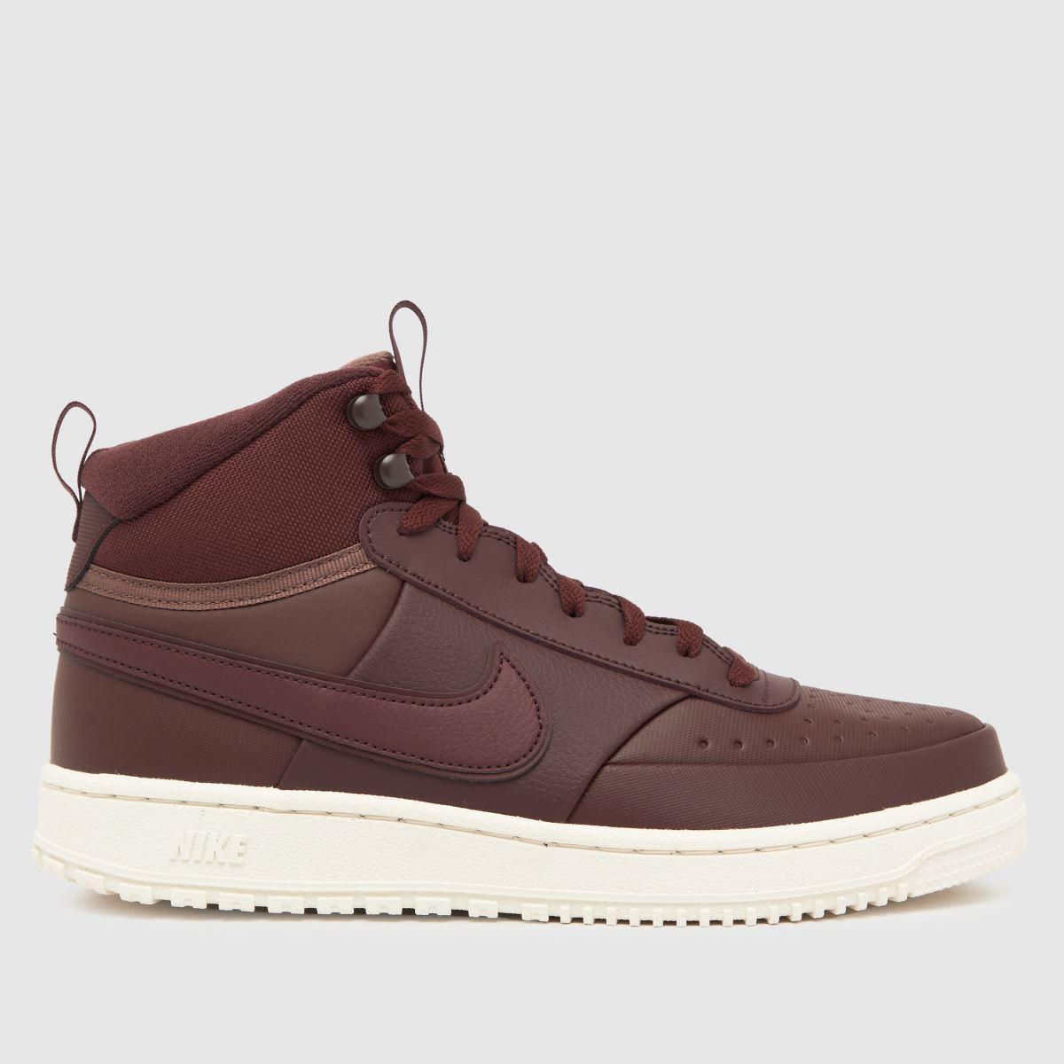 Nike Court Vision Mid Winter Trainers in Brown for Men | Lyst UK
