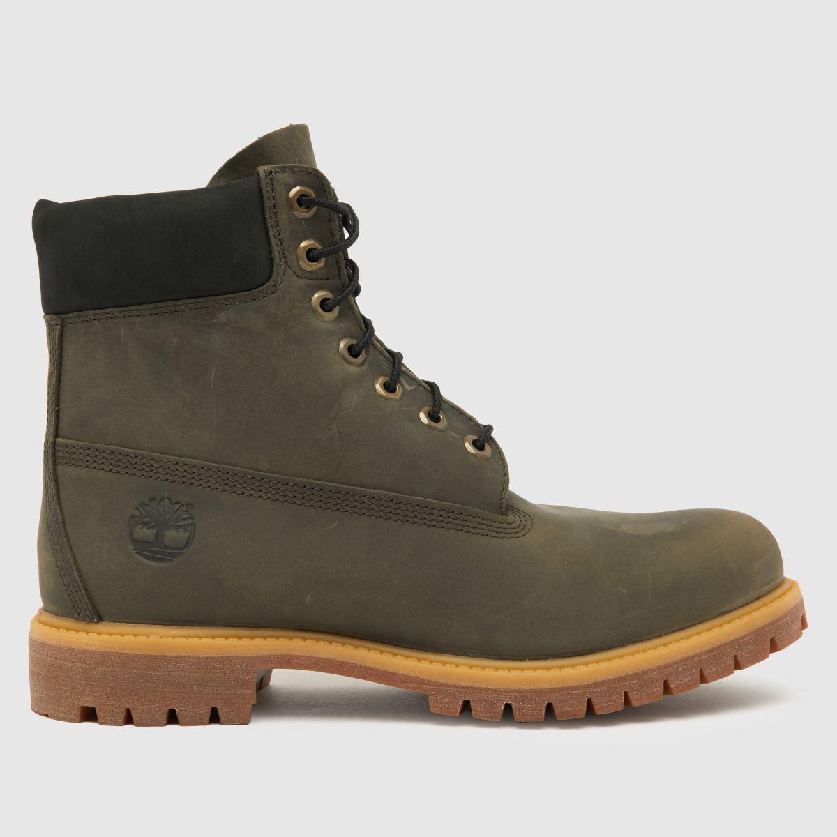 Timberland Premium 6 Inch Boots In in Green for Men Lyst UK