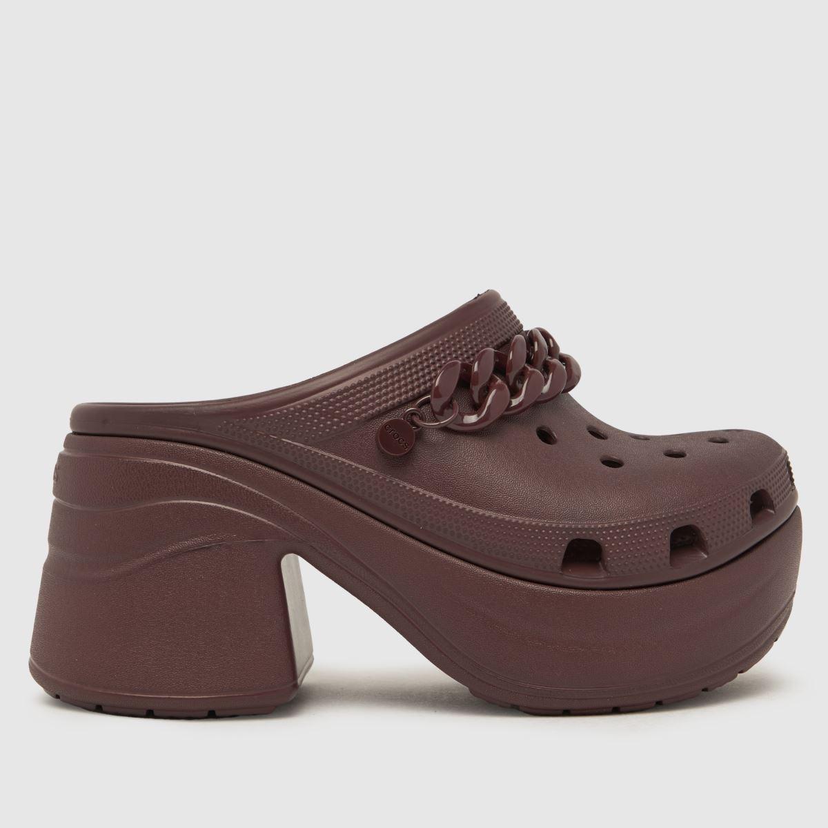 Crocs™ Classic Siren Chain Clog Sandals in Brown | Lyst UK