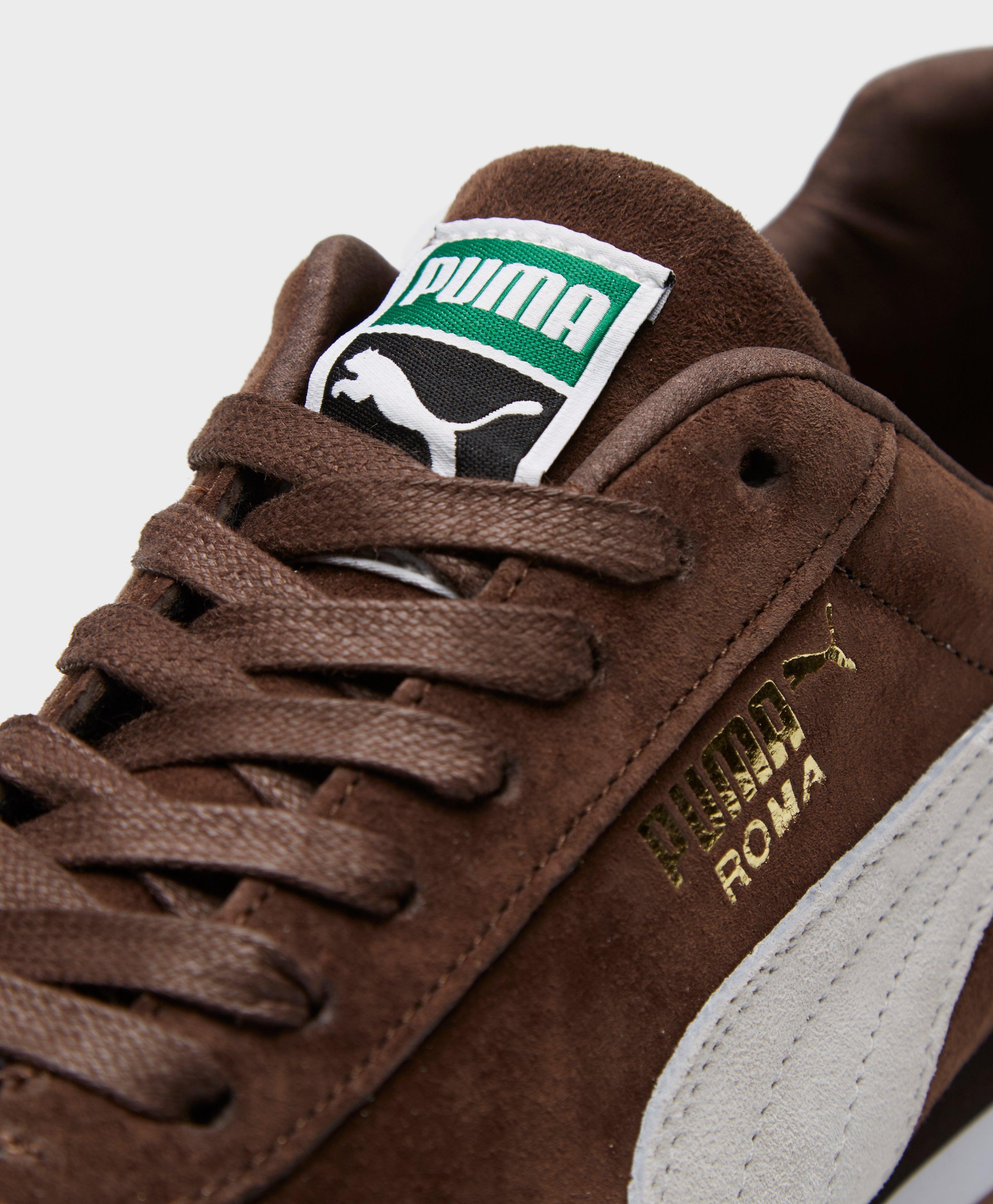 Puma Shoes Suede Brown