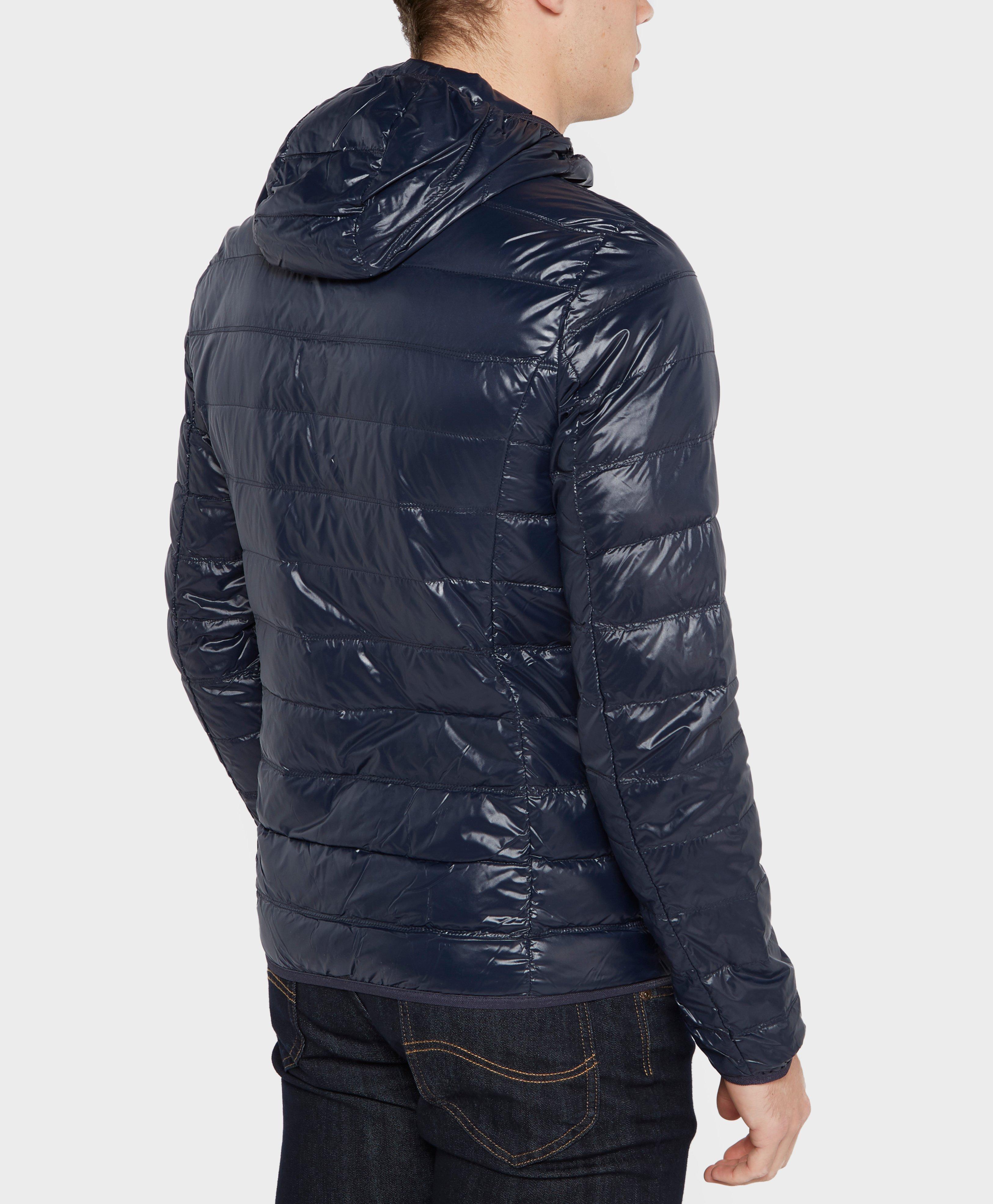 Lyst - Ea7 Down Bubble Jacket in Blue for Men