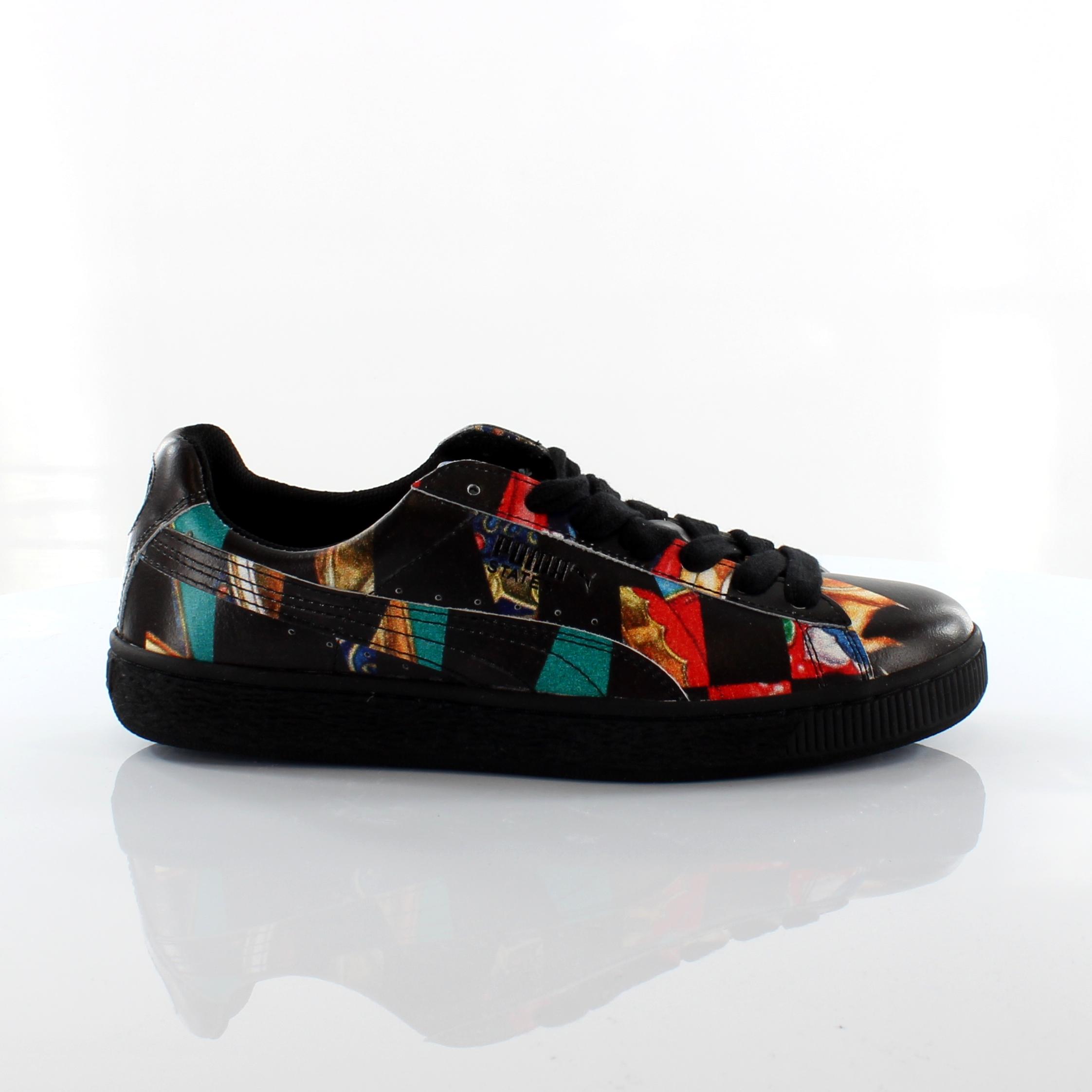 PUMA States X Swash Samovar Patterned Leather Trainers 360076 01 in Black for Men Lyst UK