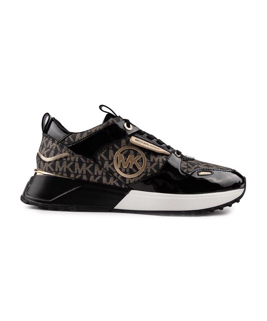 Michael Kors Theo Trainers in Black Lyst UK