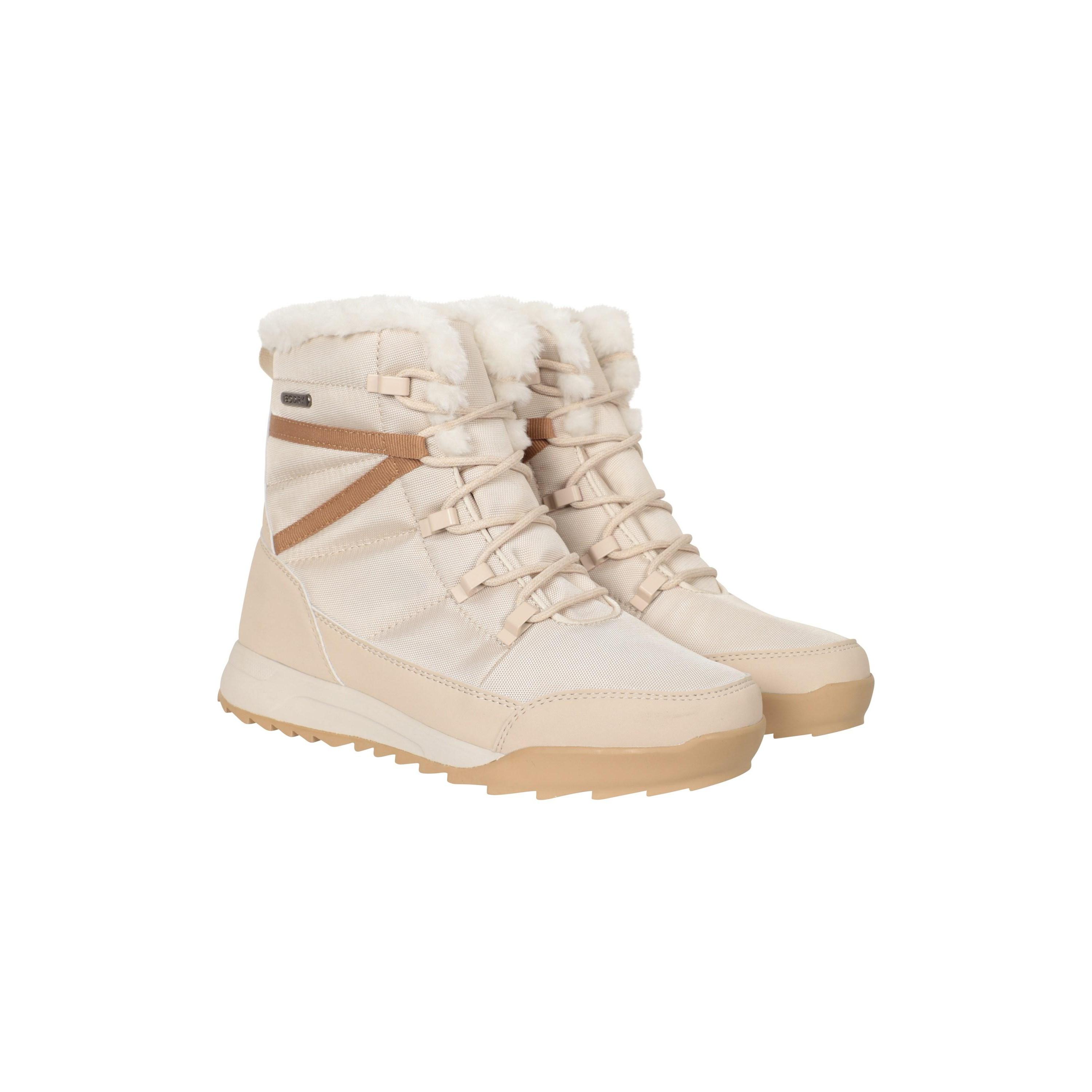 Ladies white snow boots store