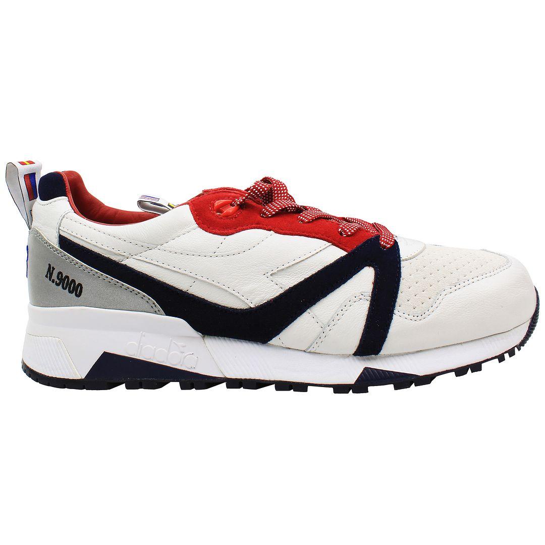 Red diadora trainers store