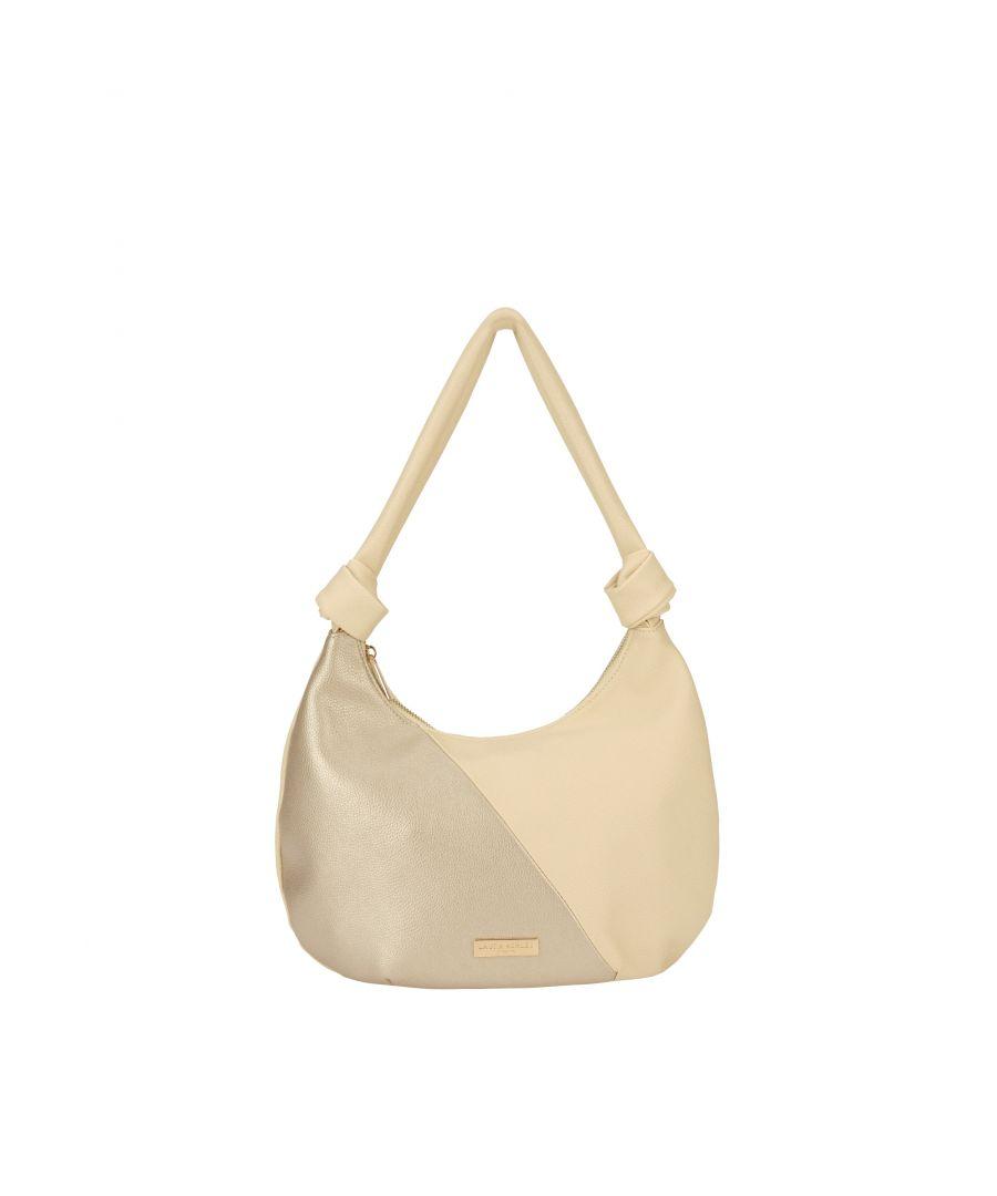 Laura Ashley Cream Shoulder Bag in White | Lyst UK