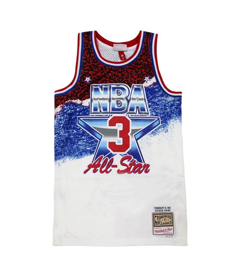 Mitchell And Ness Patrick Ewing 3 1991 East Nba All Star Swingman Jersey