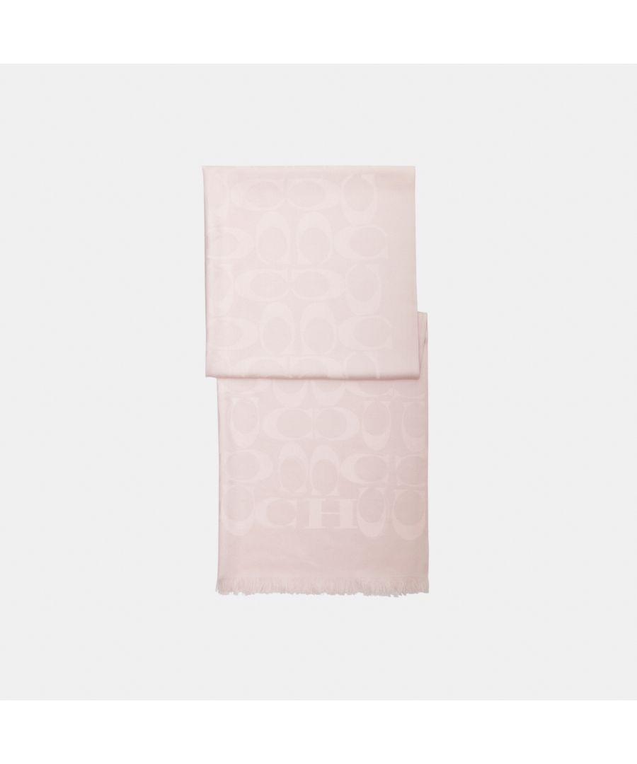 COACH Signature C Wrap in Pink | Lyst UK