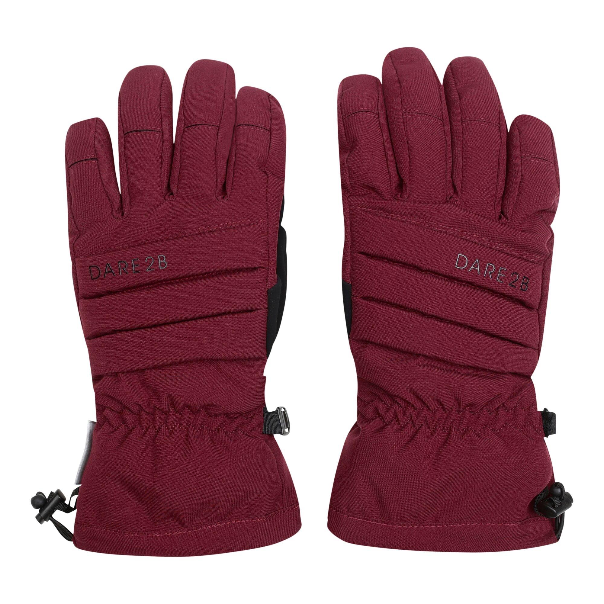 Dare 2b Ladies Charisma Iii Logo Ski Gloves (Fig) in Red | Lyst UK