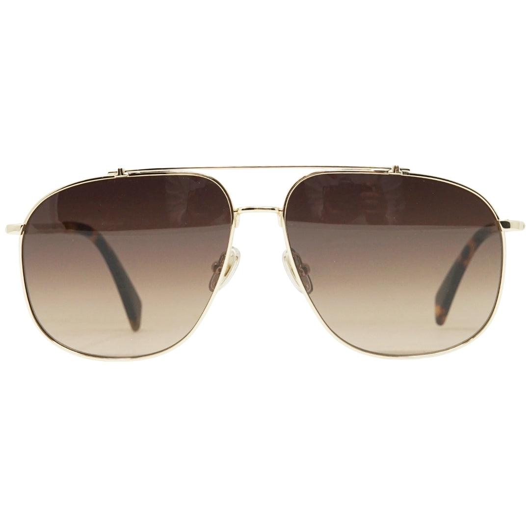Lanvin Gradient Lens Sunglasses in Brown for Men | Lyst UK