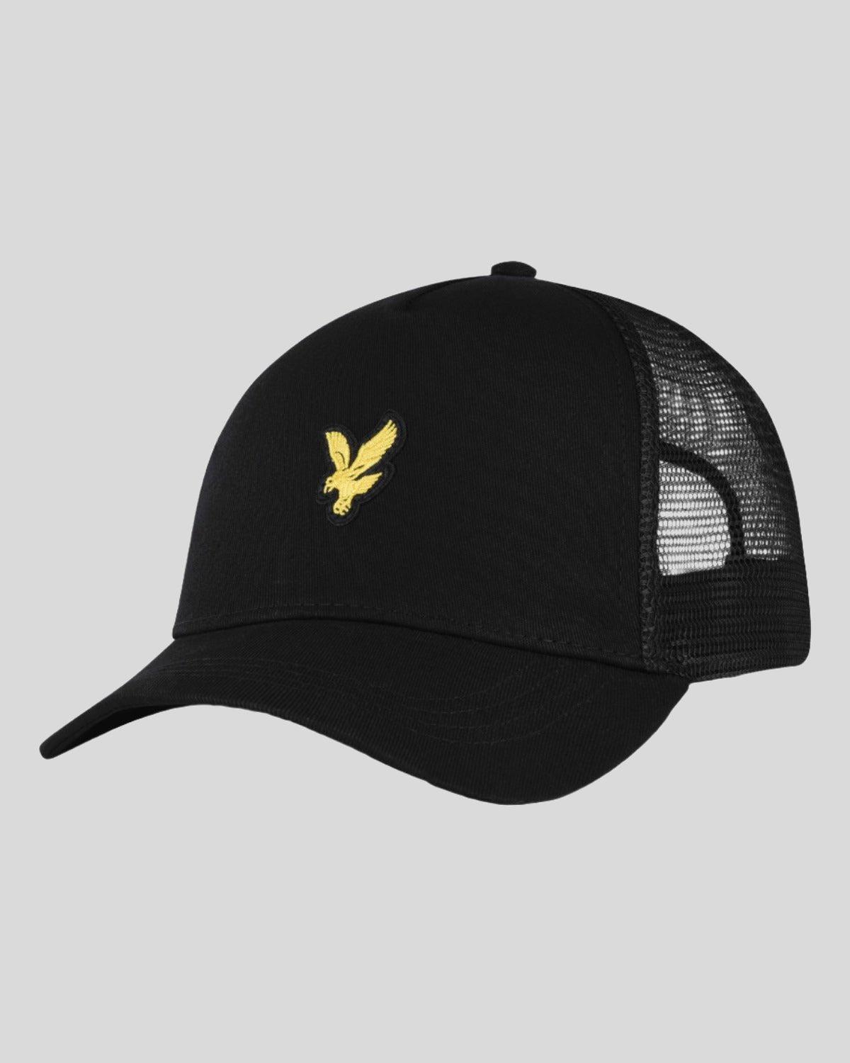 Lyle & Scott Snap Back Trucker Cap Material_Cotton in Black for Men ...