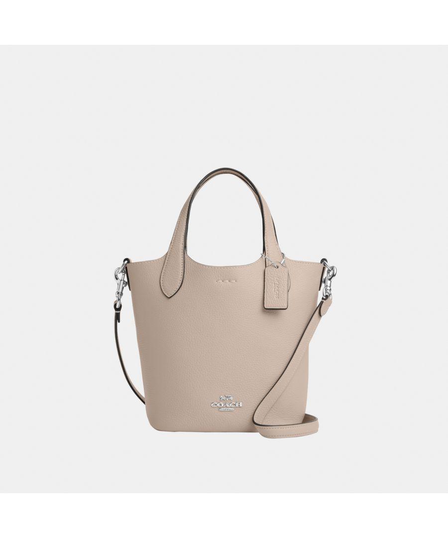 COACH Hanna Bucket Bag in White | Lyst UK