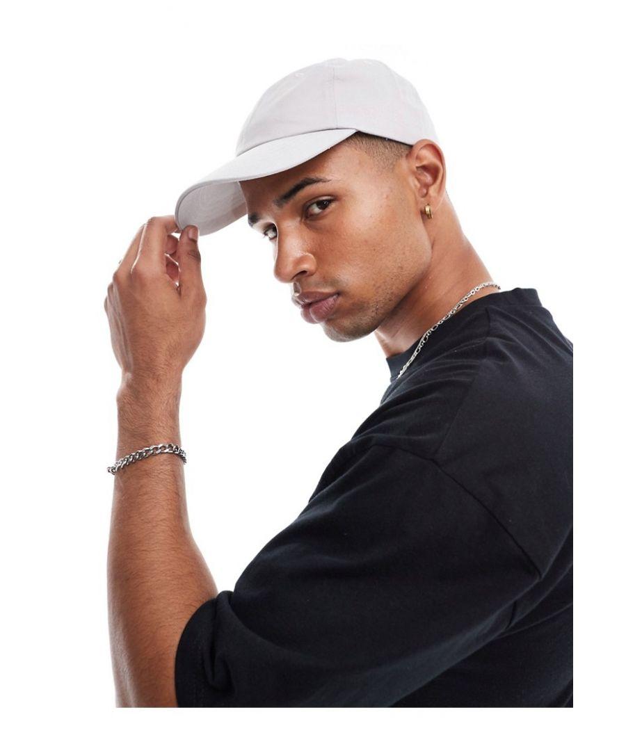 ASOS Soft Baseball Cap in Blue for Men | Lyst UK