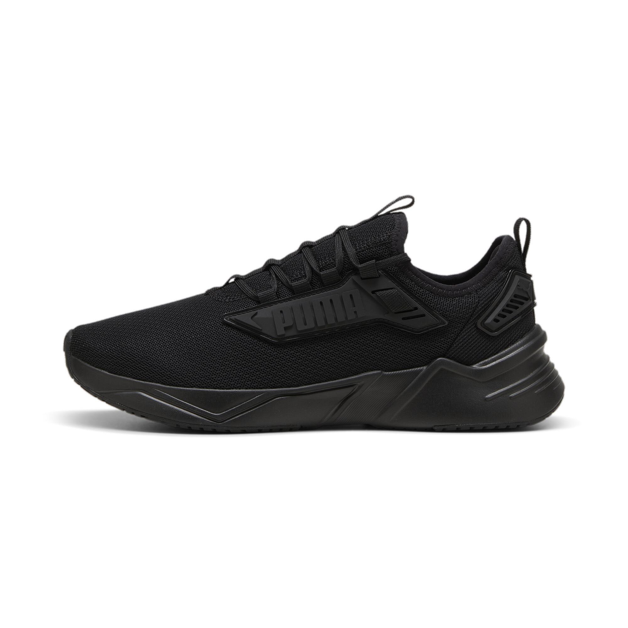 All black puma running shoes store