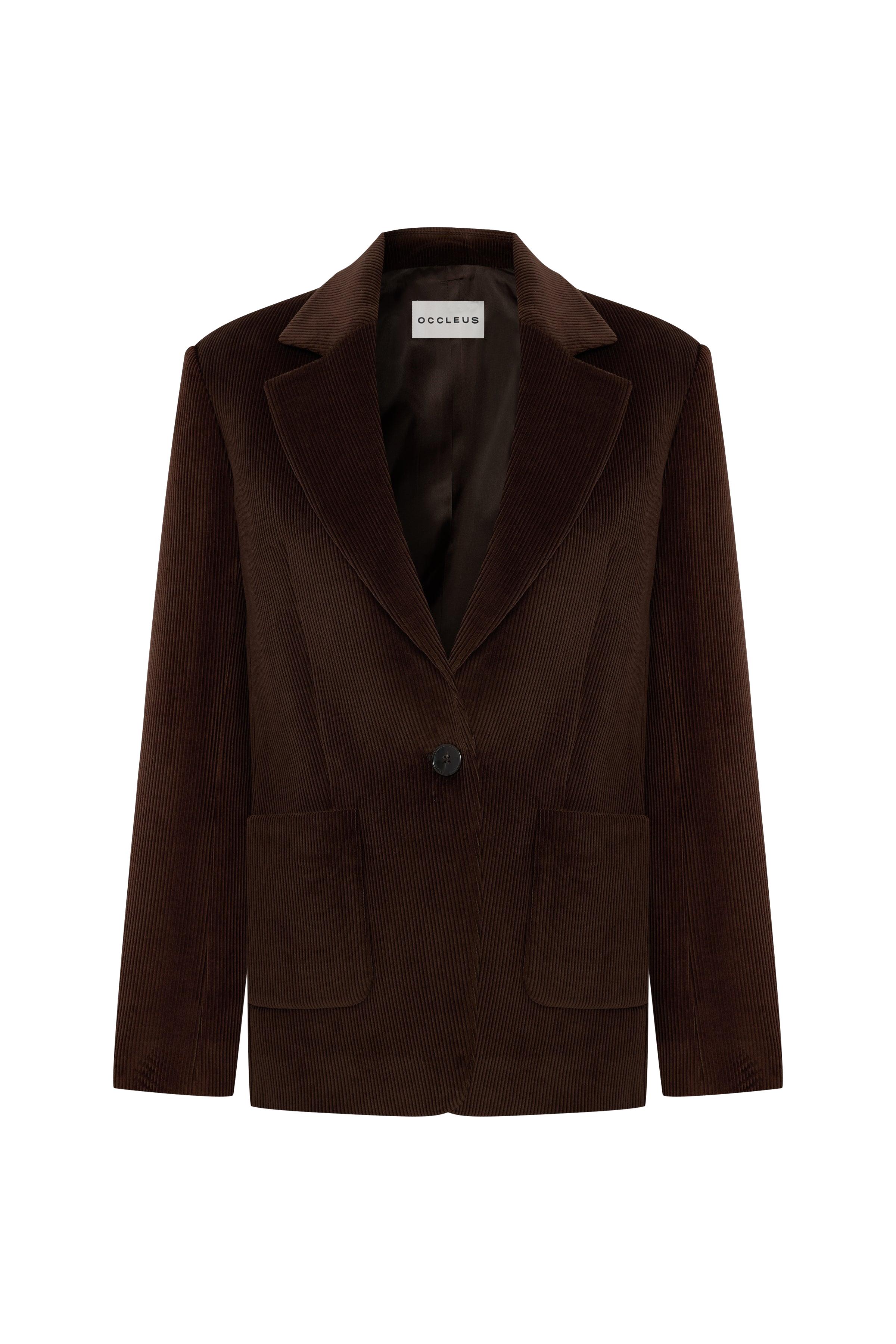 Occleus Allen Blazer in Brown | Lyst