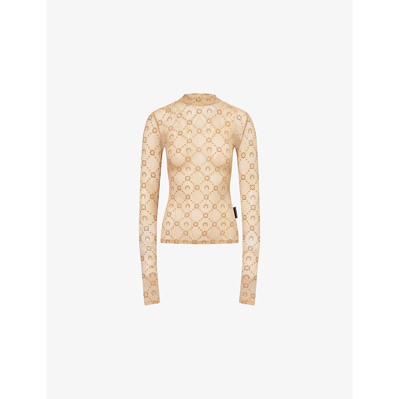 Marine Serre Mesh Tops for Women | Lyst Marine Serre Mesh Tops for Women | Lyst