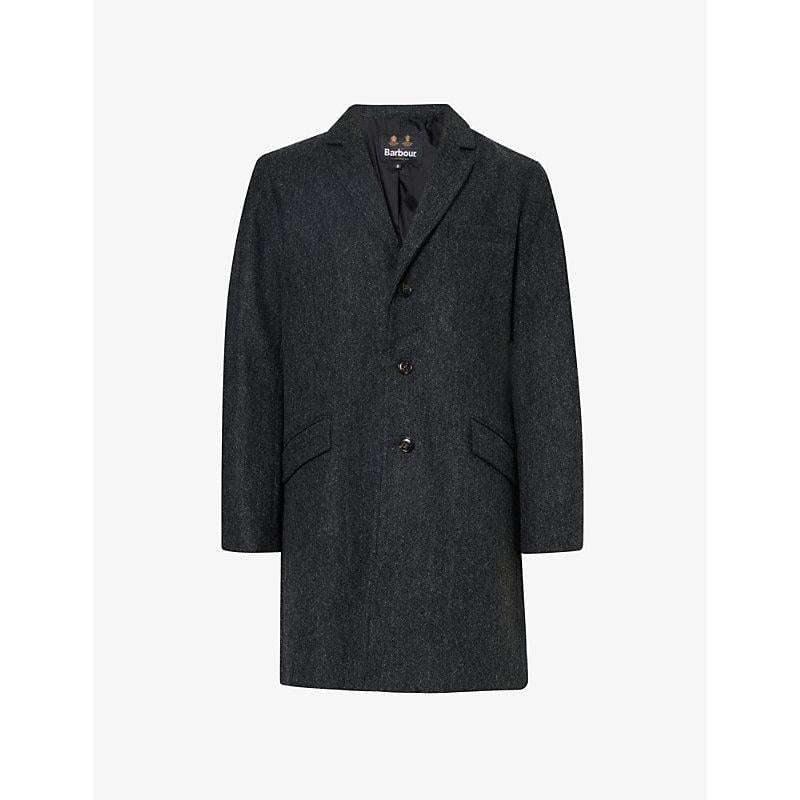 Barbour Harrow Notched-lapel Regular-fit Wool Jacket Xx in Black for ...