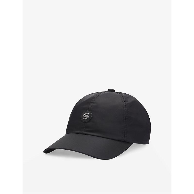 BOSS Brand-Plaque Shell Cap in Black for Men | Lyst UK
