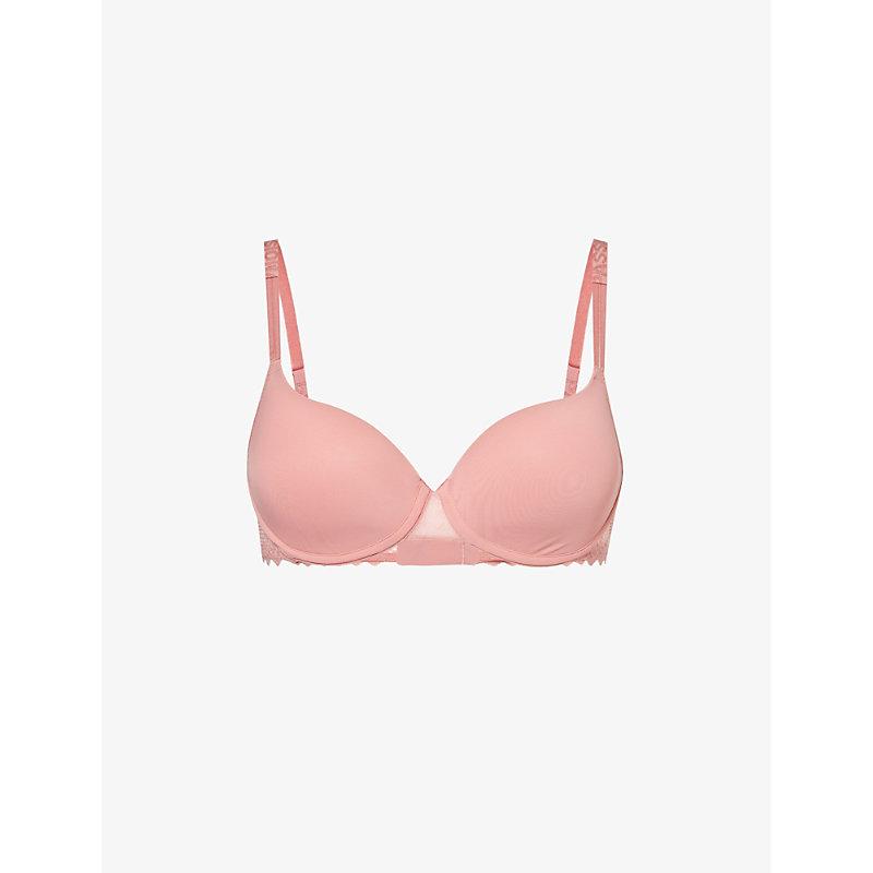 Passionata Rodeo Underwired Stretch-woven T-shirt Bra in Pink | Lyst