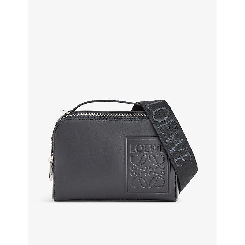 Loewe Mini Camera Leather Cross-body Bag in Black for Men | Lyst