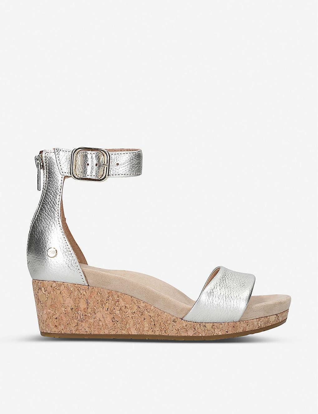 Ugg wedge sandals sale store