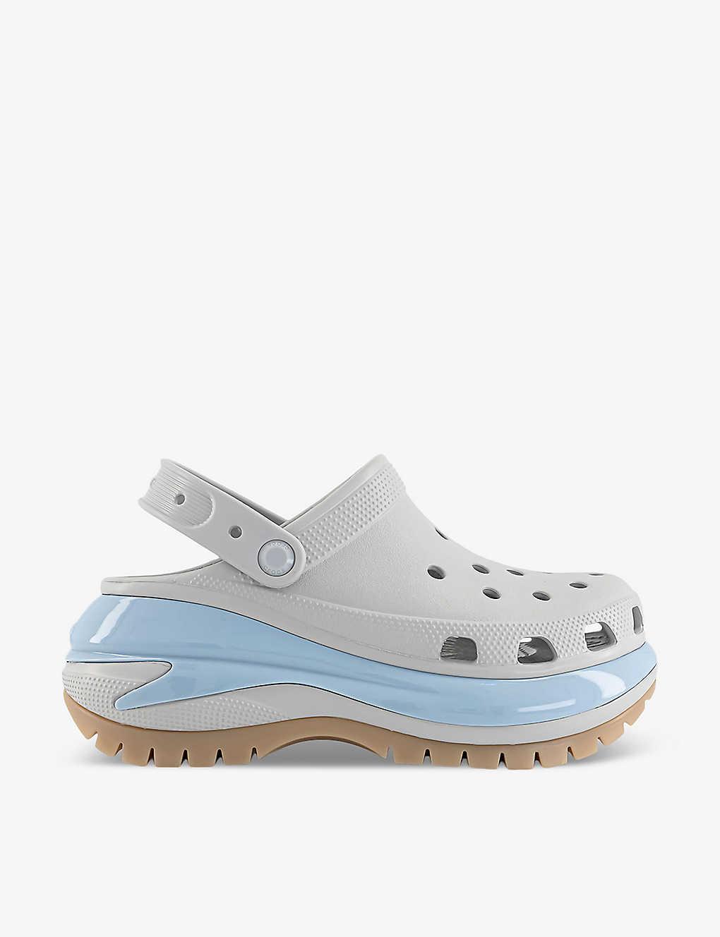 Crocs™ Classic Mega Crush Rubber Clogs in Blue | Lyst UK
